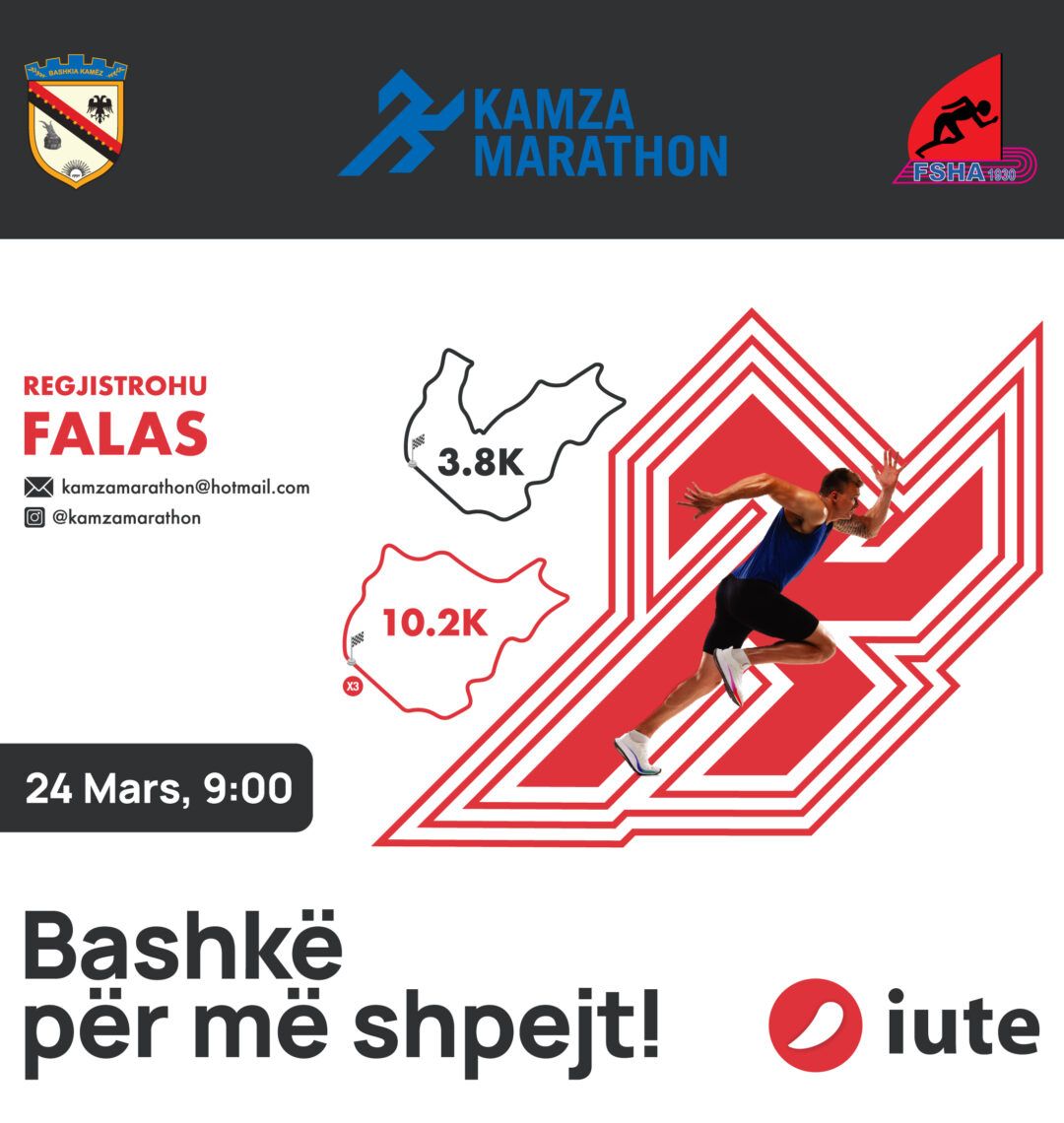 Interview with Taulant Stërmasi: iute supports the Kamza Marathon - iute